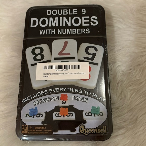 Games | Double 9 Dominoes With Numbersnwt | Poshmark